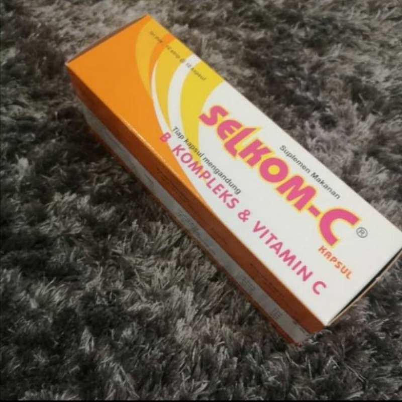 Jual Selkom-c Multivitamin Dengan Vitamin 500mg Perbox Isi 100tablet Di ...