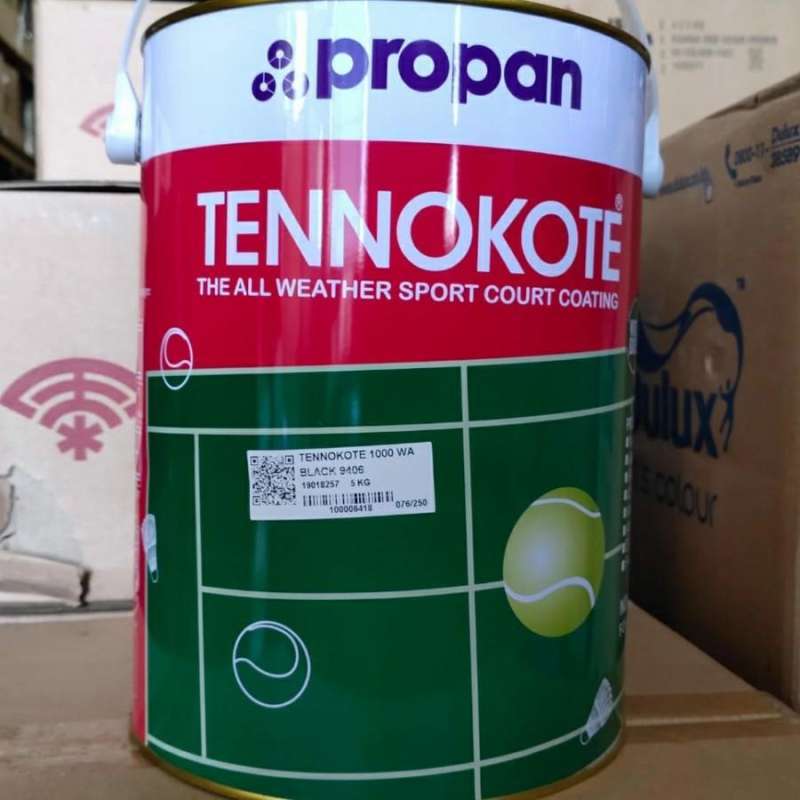 Jual Propan Tennokote 5kg / Cat Lapangan - Black Di Seller Toko Cat ...