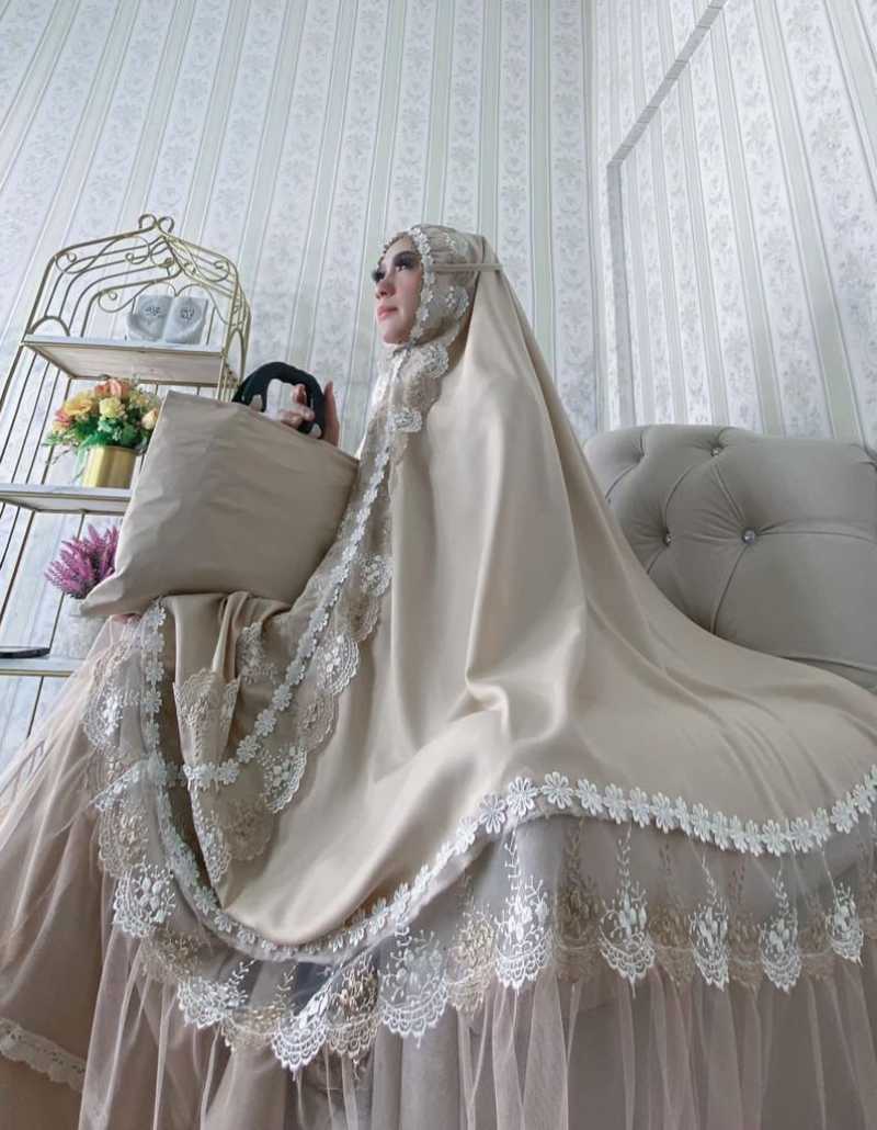 Jual Mukena Unaysya Renda Terbaru Terkini Mukena Lebaran Di Seller ...