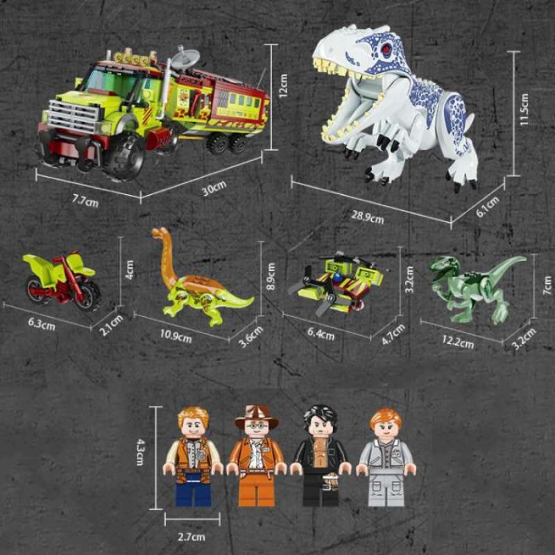 Promo 69003 Lego Jurassic World T. Rex Transport Dinosaurus Diskon 9% ...