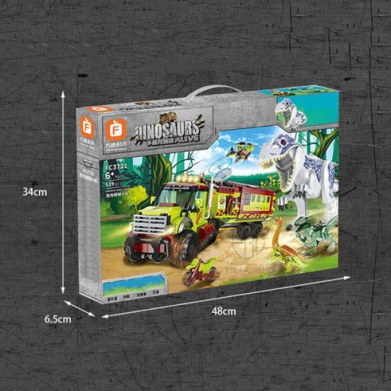 Promo 69003 Lego Jurassic World T. Rex Transport Dinosaurus Diskon 9% ...