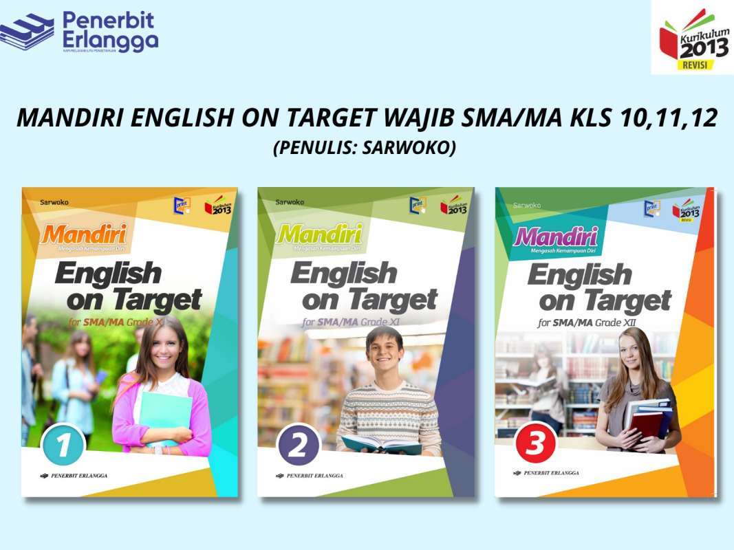 Promo Buku Mandiri English On Target ( Wajib) Kelas 10 11 12 K13n Sma ...