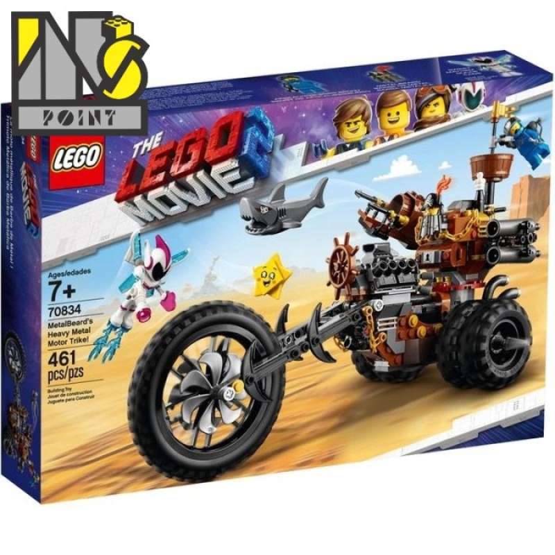 Promo LEGO 70834 - The Lego Movie 2 - MetalBeard's Heavy Metal Motor ...