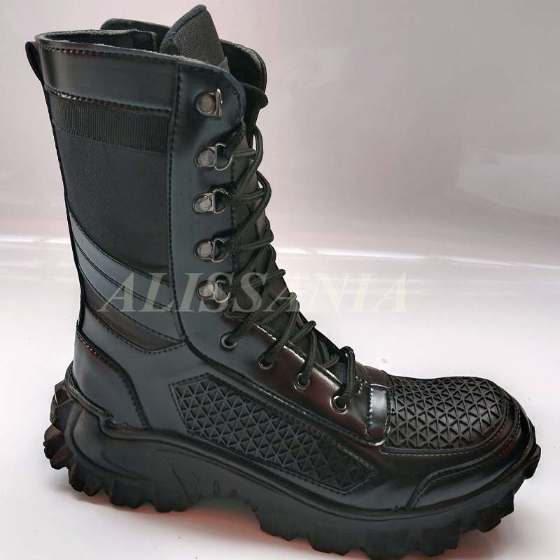 Promo Sepatu Pdl Safety Ujung Besi Tactical Karet Jaring Terbaru - 42 ...