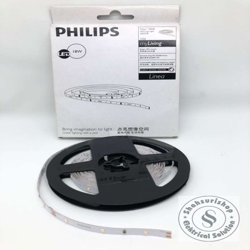 Promo Philips Led Strip Dli 31058 Led Tape 3000k 18w 5m Tanpa Power ...