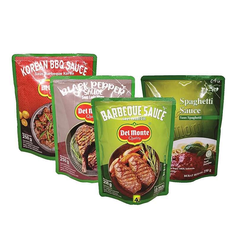 Jual Del Monte - Spaghetti Dan Barbeque Sauce - Pouch 250g Halal Di ...