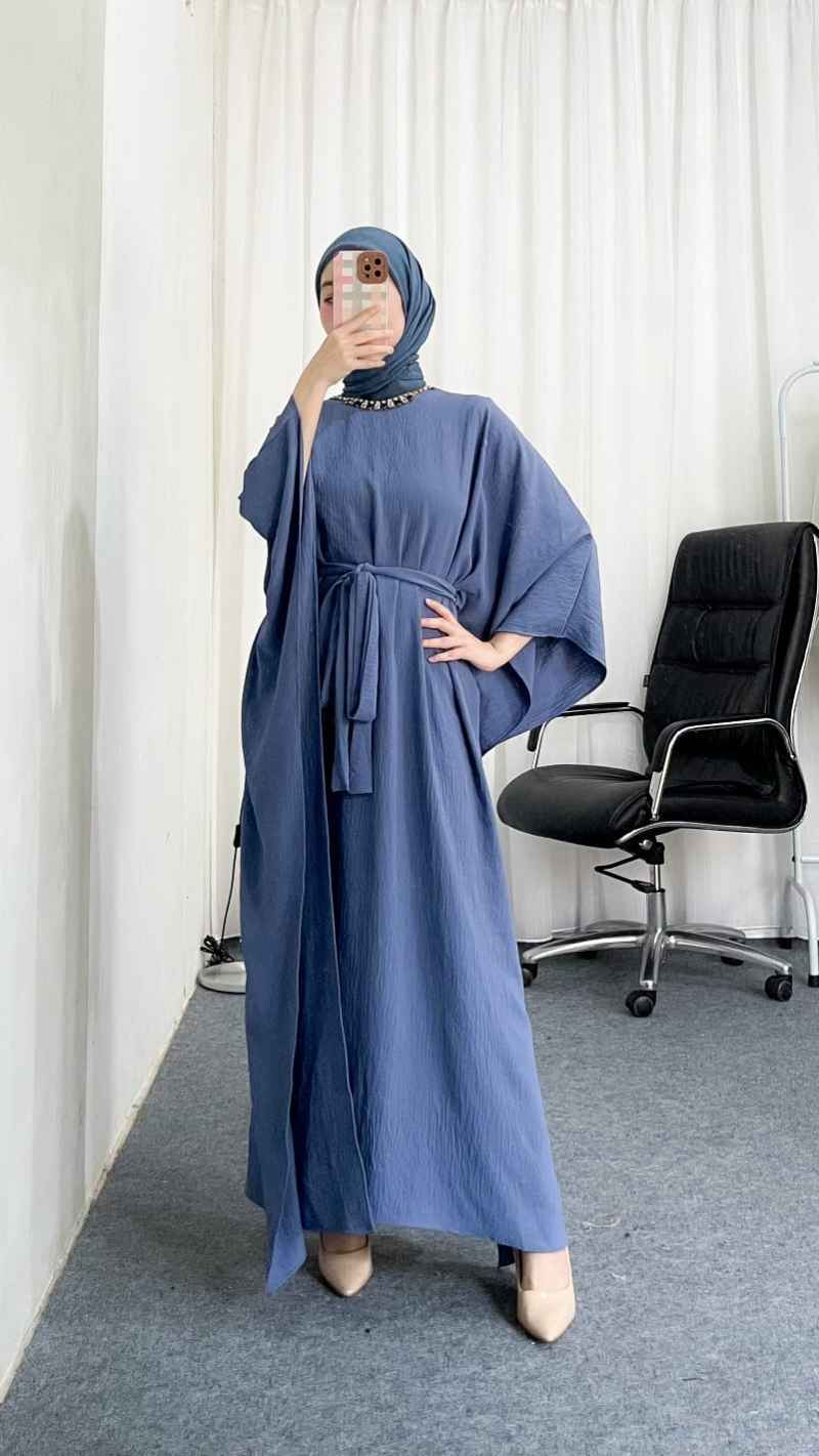 Jual Kamala Kaftan Baju Kaftan Muslim Bajukaftan Crincklepolos Terbaru ...