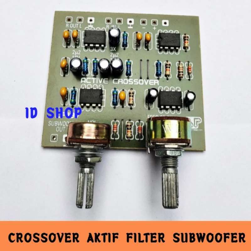 Promo Crossover Active Subwoofer Kit Aktif Filter Sub Woofer Barang ...