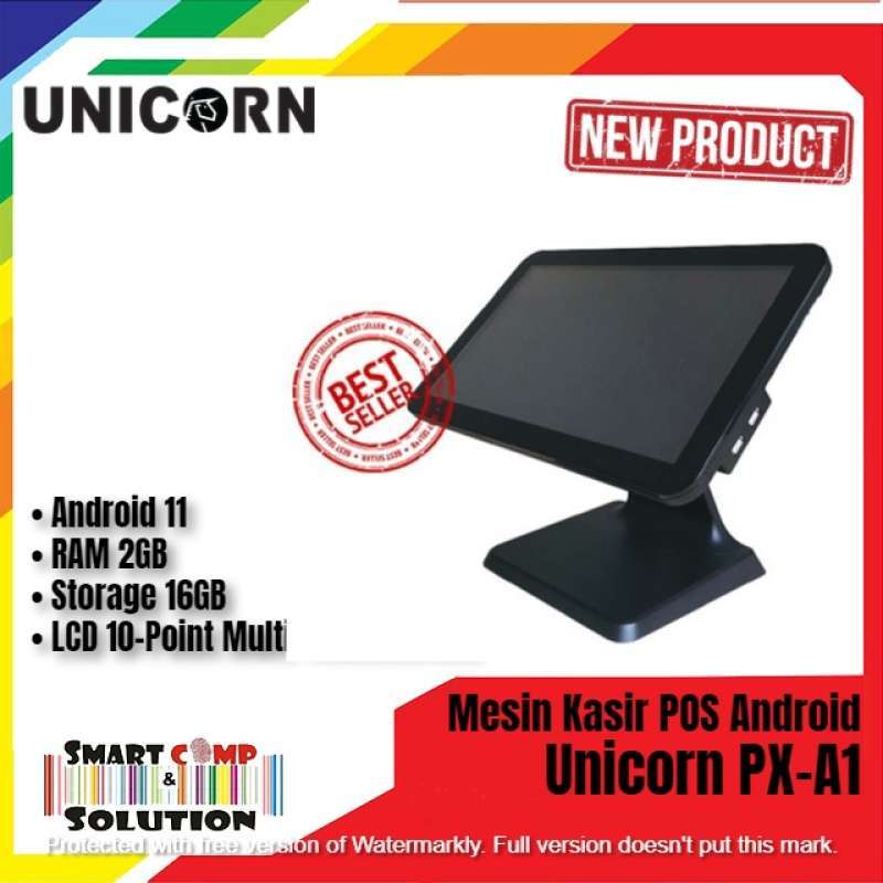 Promo Mesin Kasir Pos Android Unicorn Px-a1 / Pxa1 Ram 2/16 Gb Touchscreen Diskon 2% Di Seller ...