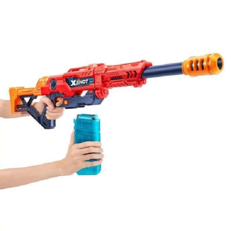 Jual Zuru Xshot - Excel Max Attack Dartblaster Shoots 80 Ft/24m - 24 ...