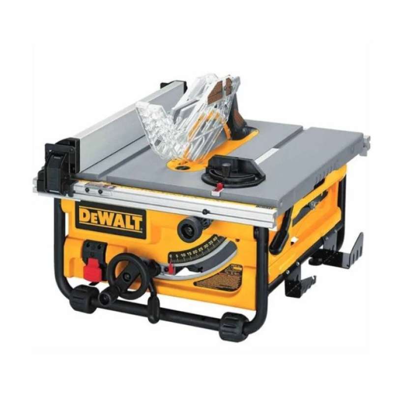 Promo DEWALT DWE7470 Table Saw 10 Inch Mesin Potong Kayu Meja Circular ...