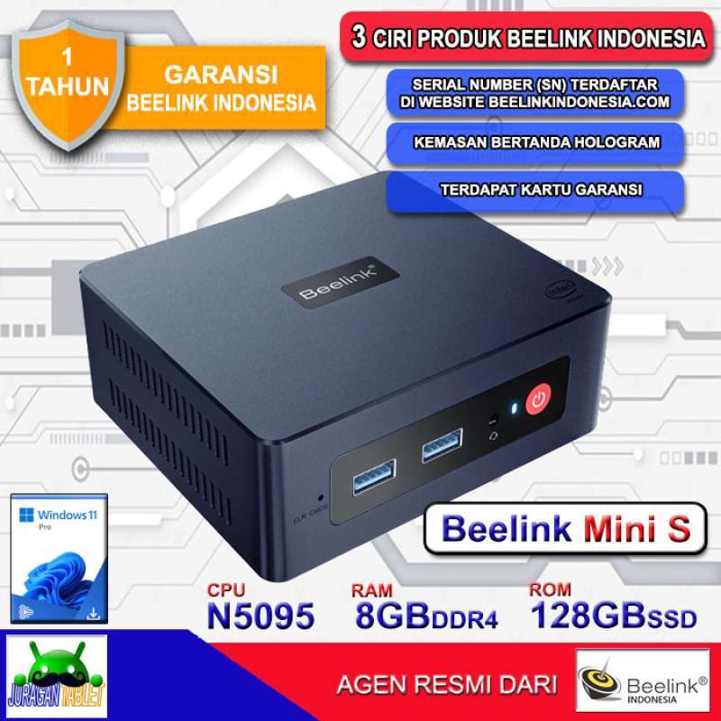 Promo Beelink Mini Pc Mini S N5095 Intel Jasperlake 8/128gb Ssd 4k Wifi ...