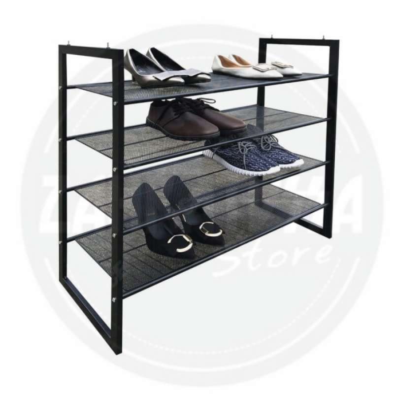 Promo Krisbow Rack Sepatu Mesh 4 Tingkat - Hitam - Ori Ace Hardware ...