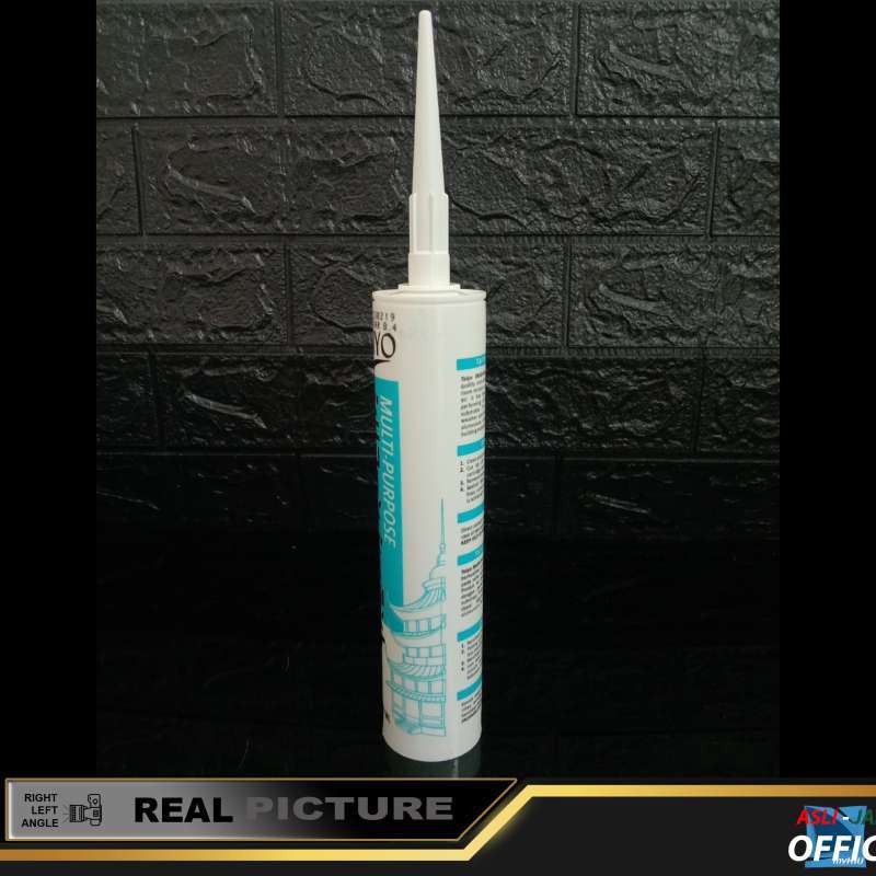 Jual Lem Sealant Kaca / Acp 300 Ml Hitam Silikon Non Asam Neutral Tidak ...