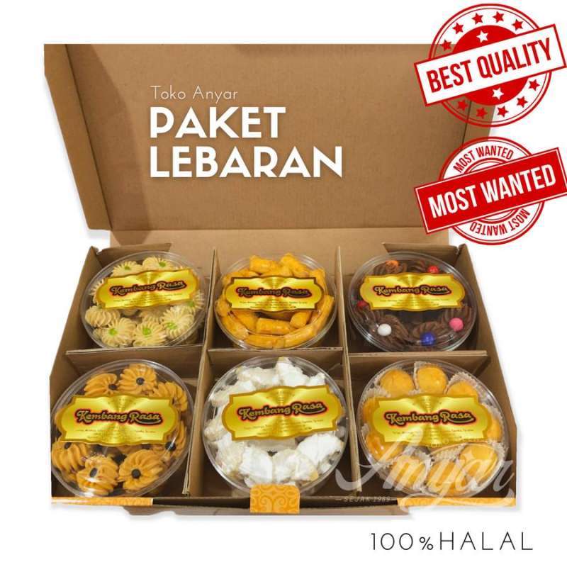 Jual Hampers Idul Fitri / Paket Kue Kering Lebaran / Parcel Ramadhan @isi 6 Di Seller Toko ...