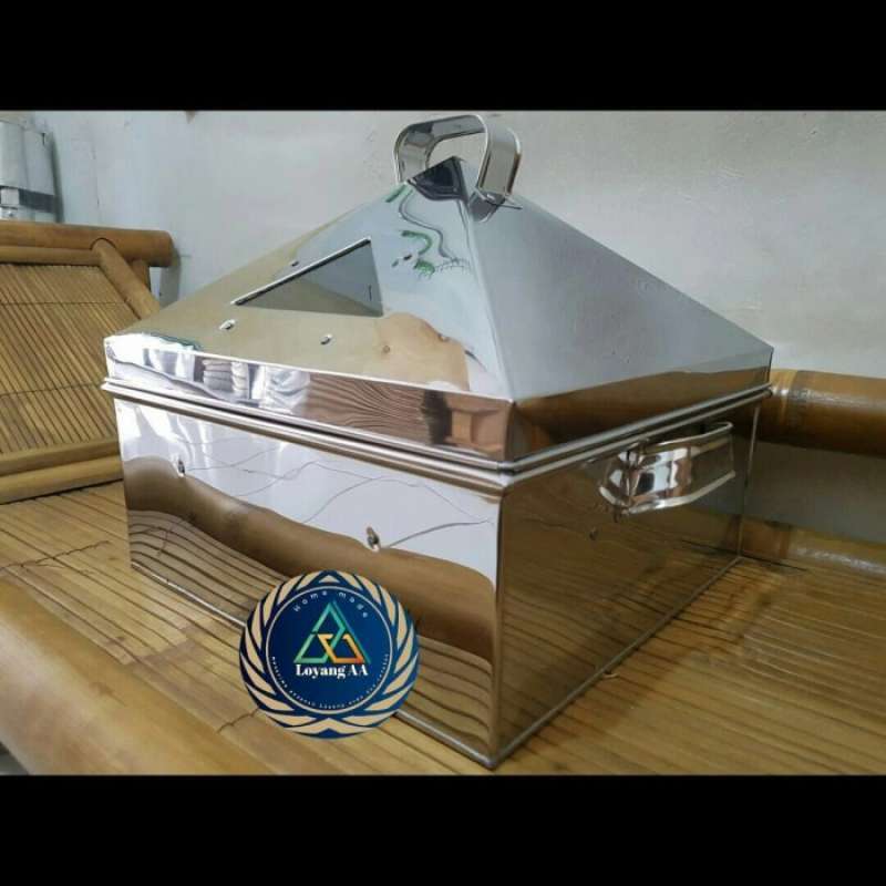 Jual kalakat dimsum / alat pengukus stenlies / kukusan - packing kayu ...