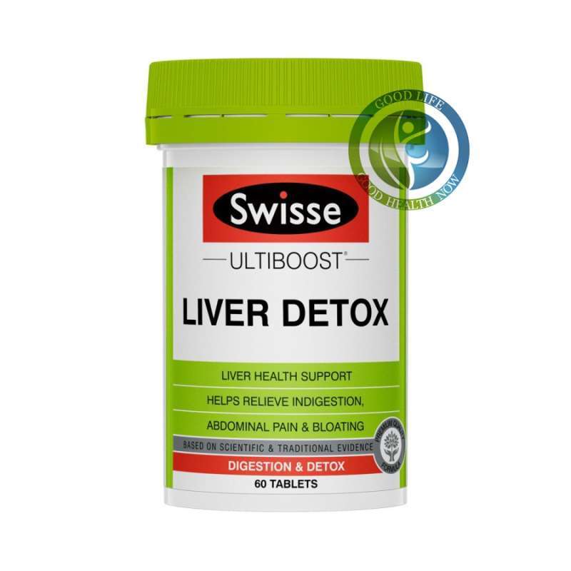 Promo (TERBAIK) Swisse Ultiboost Liver Detox 60 Tablets EXP 02/2024 ...