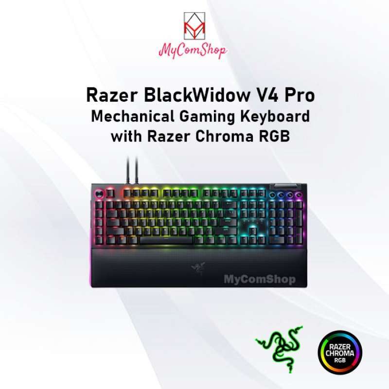 Jual KEYBOARD GAMING RAZER BLACKWIDOW V4 PRO US LAYOUT di Seller ...