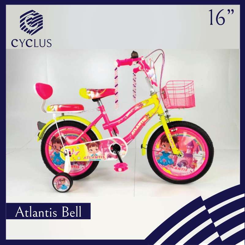 Jual Sepeda Mini Anak Atlantis Bell 16 Inch Perempuan Keranjang Terbaru ...
