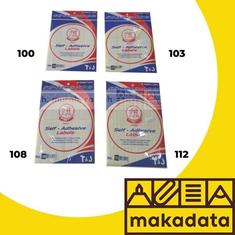 Jual STICKER STIKER LABEL HARGA TOM & JERRY MURAH di Seller Makadata ...