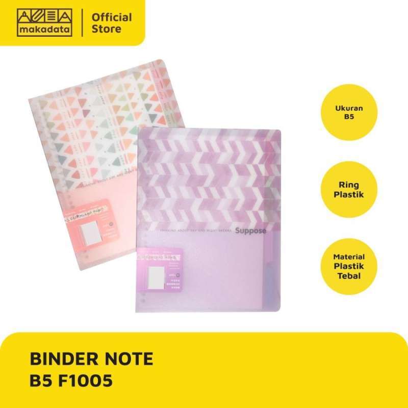 Jual Buku Binder Note B5 F1005 Transparant Motif (1 Pcs) Murah Di Seller Makadata Ploso - Pacar ...