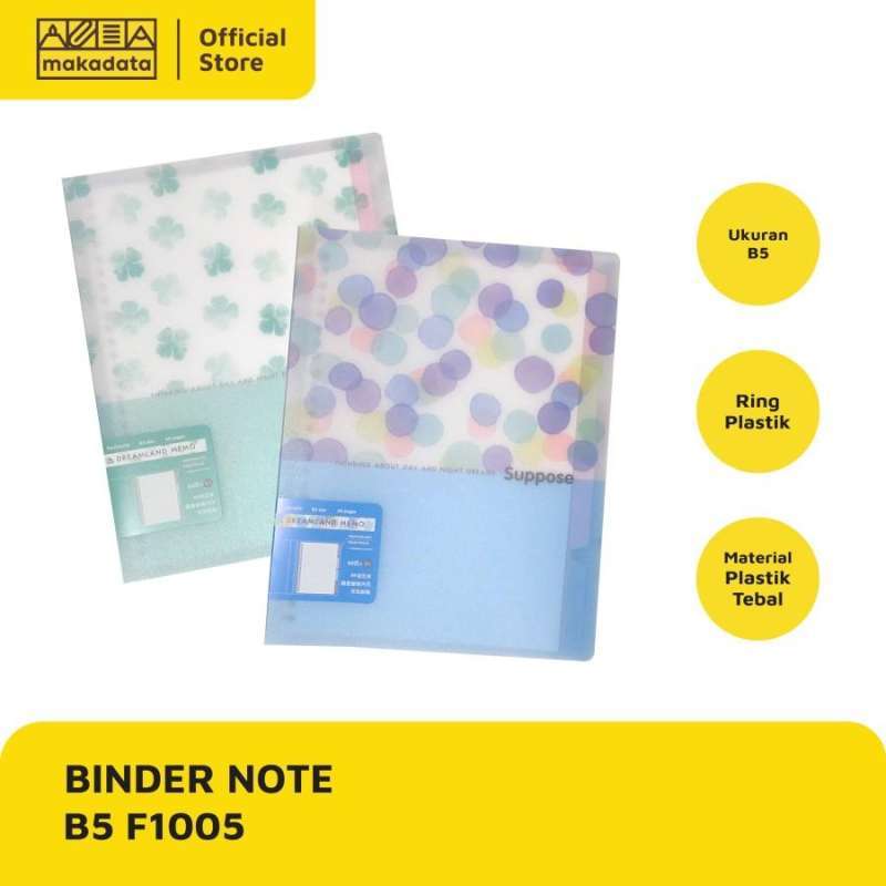 Jual Buku Binder Note B5 F1005 Transparant Motif (1 Pcs) Murah Di ...