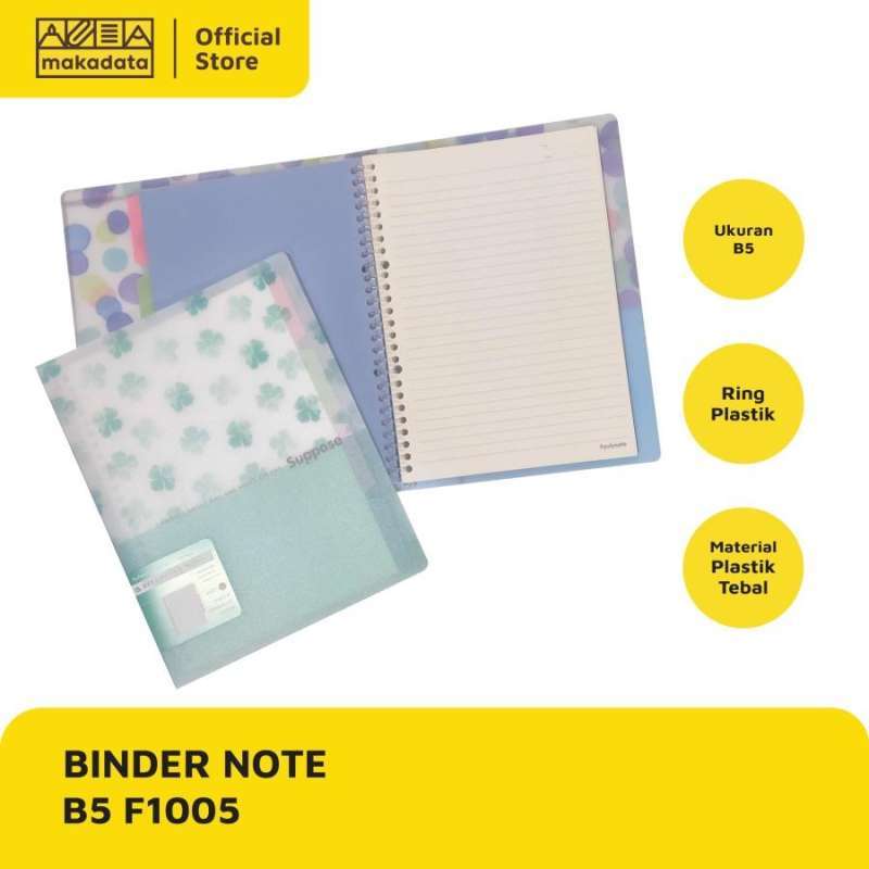 Jual Buku Binder Note B5 F1005 Transparant Motif (1 Pcs) Murah Di ...