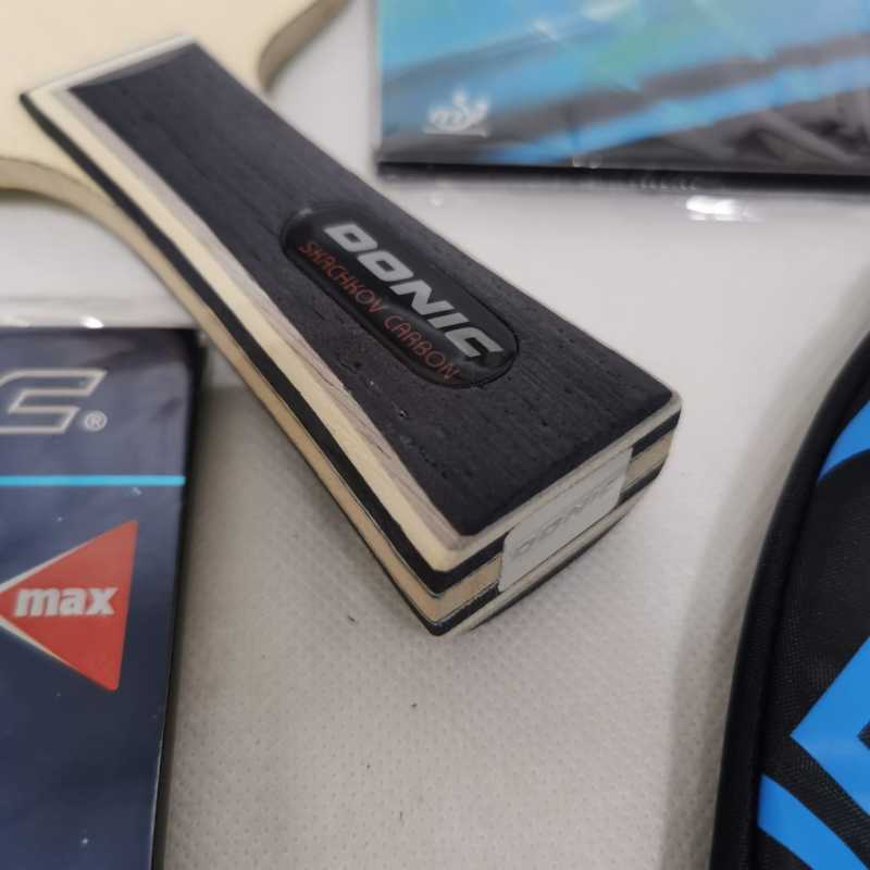 Jual Raket Pingpong Donic Skachkov Plus Karet Bluestar Dan Baracuda Set ...