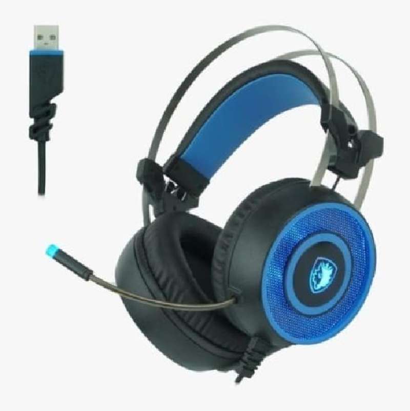 Jual Headset Gaming Sades G60 7.1 Surround Sound - Biru Di Seller Sms ...