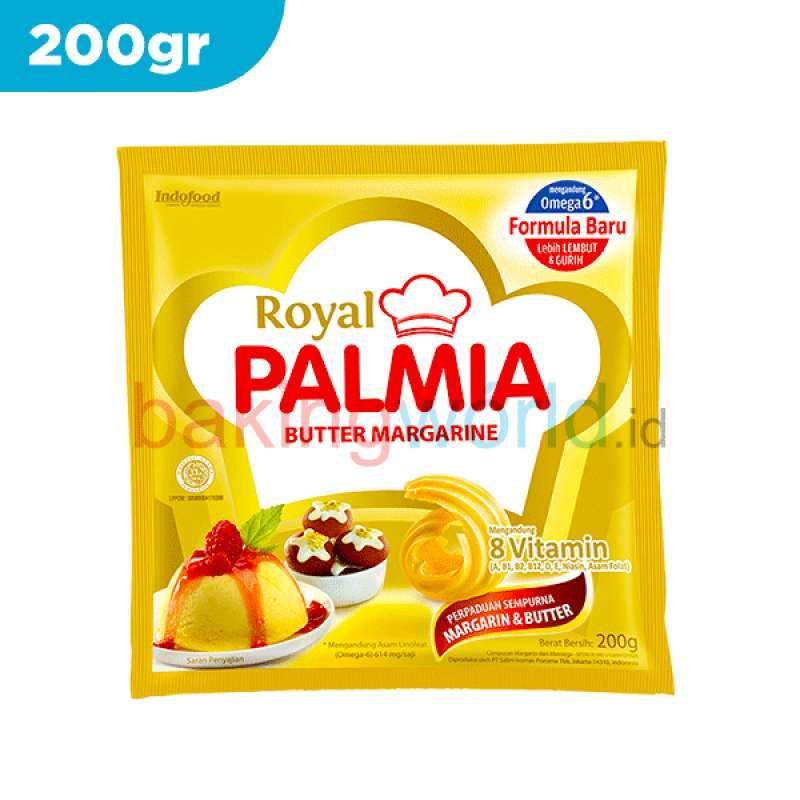 Jual Royal Palmia Butter Margarine kemasan 200 Gr di Seller bakingworld ...
