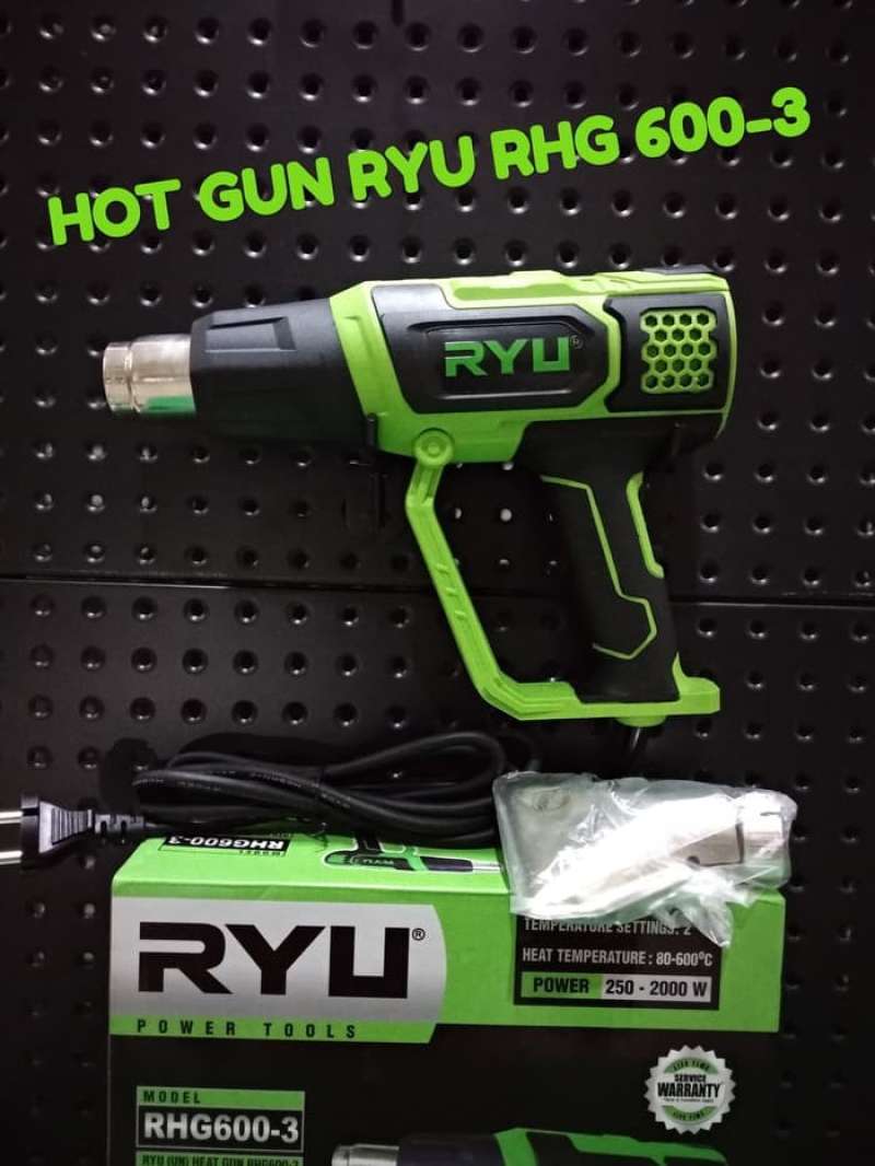 Promo HOT GUN RYU RHG 600-3 - HEAT GUN RYU - PISTOL PEMANAS Diskon 23% ...