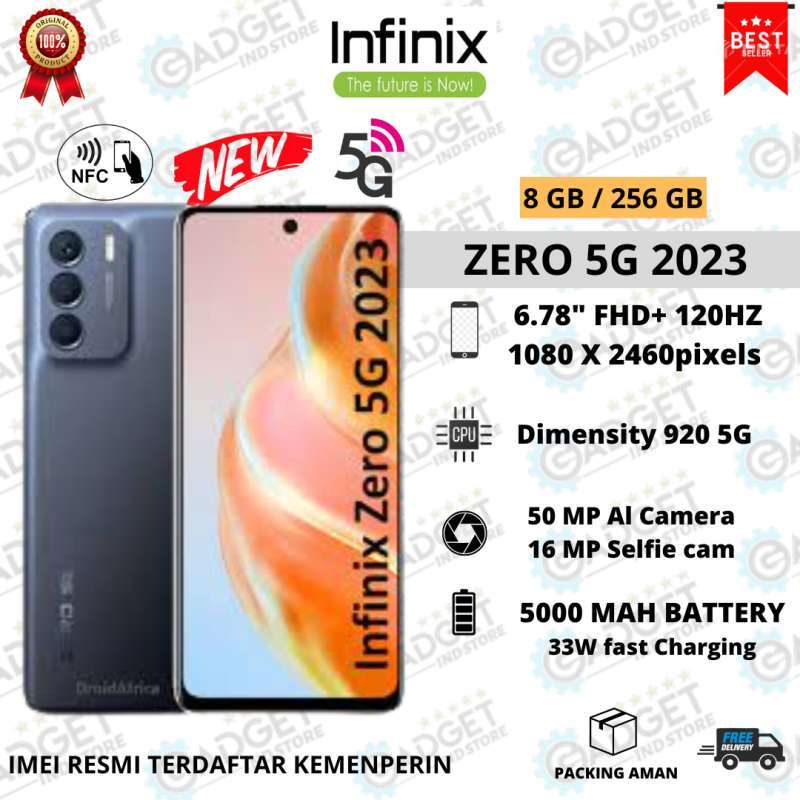 Jual Infinix Zero 5g 2023 - 8gb/256gb Di Seller Gadget Ind - Sangiang Jaya, Kota Tangerang | Blibli
