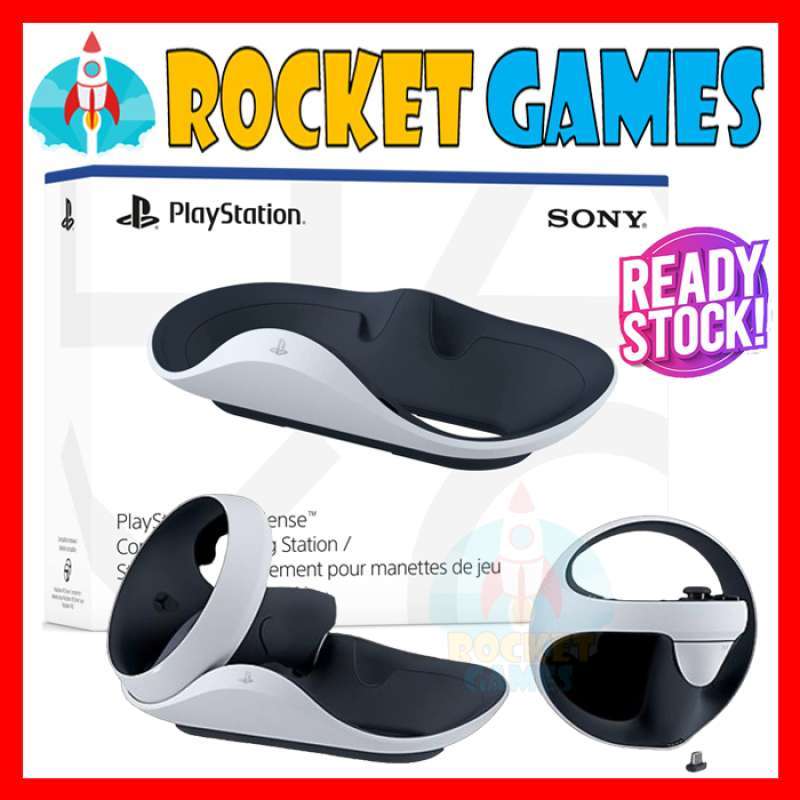 Jual PSVR2 PSVR 2 Sense Controller Charging Station PS5 VR2 Charging ...