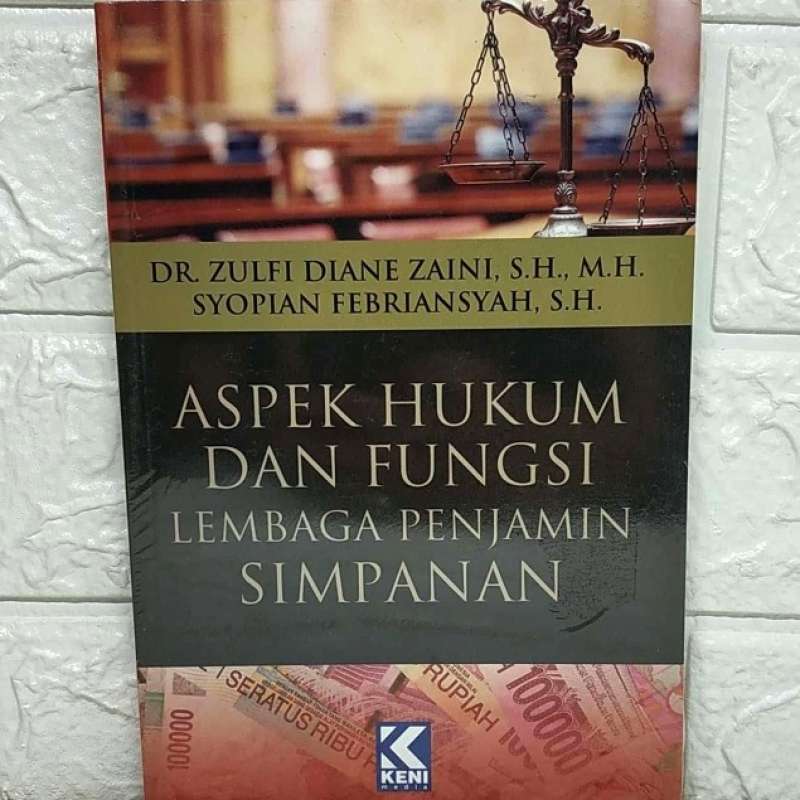 Promo Buku Aspek Hukum dan Fungsi Lembaga Penjamin Simpanan Dr. Zulfi ...