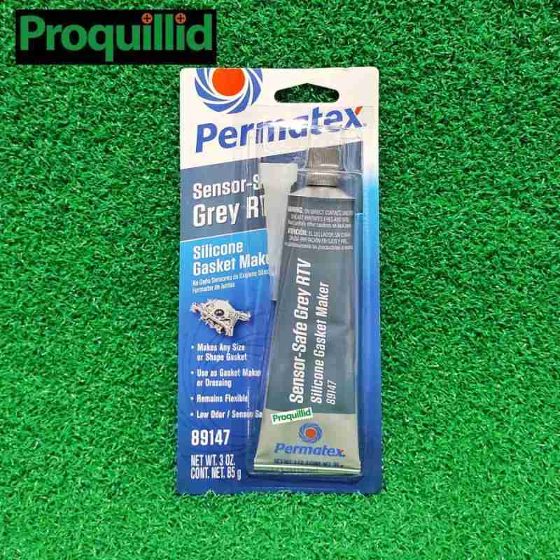 Jual Permatex Sensor-Safe Grey RTV Silicone Gasket Maker-Lem 89147 85 G ...