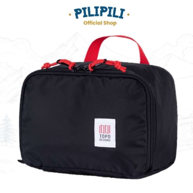 Promo Tas Travel Organizer Topo Designs Pack Bag 10L Cube Black Diskon ...