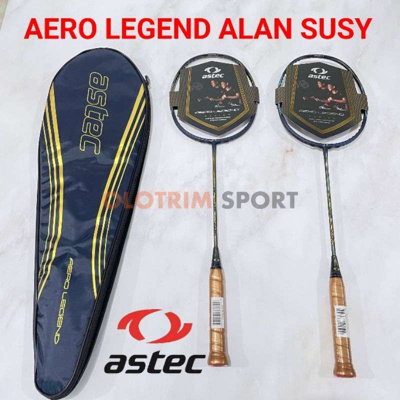 Jual Raket Badminton Astec Aero Legend Limited Edition Alan Budikusuma Susy Susanti 100% ...
