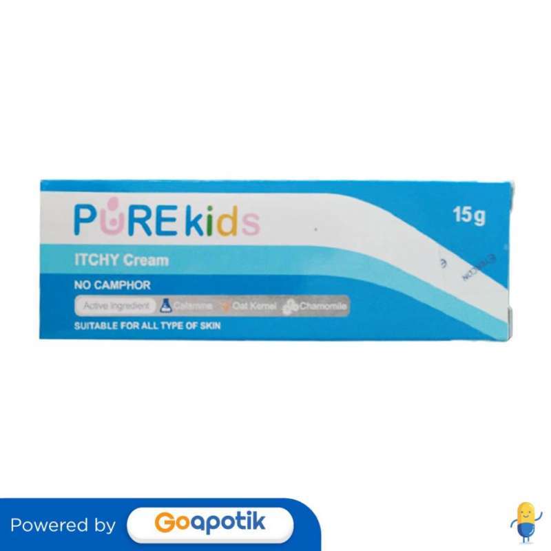 Jual PURE KIDS ITCHY CREAM 15 GRAM TUBE di Seller Apotek Atikah Farma ...