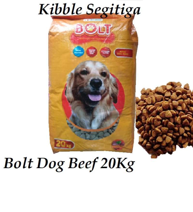 Jual Bolt Dog Beef 20kg Dog Dry Food - Makanan Anjing Rasa Daging Sapi ...