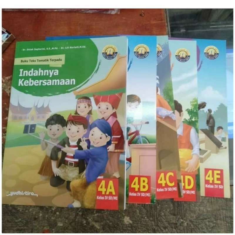 Jual Buku Teks Tematik Terpadu Untuk Sd Kelas 4 Tema 4a 4b 4c 4d 4e K ...