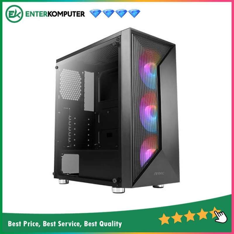 Jual Casing Antec Nx320 - Atx Gaming Case - Tempered Glass Side Panel Di Seller Enter Komputer ...