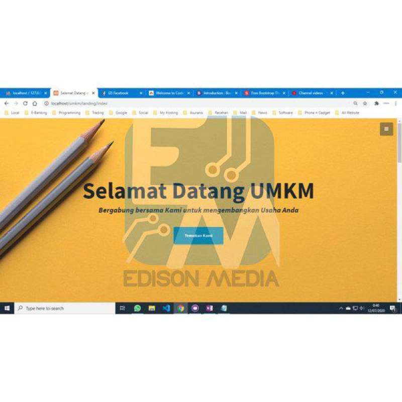 Jual Project Sistem Informasi UMKM di Seller P-Store Net - Gandukepuh ...