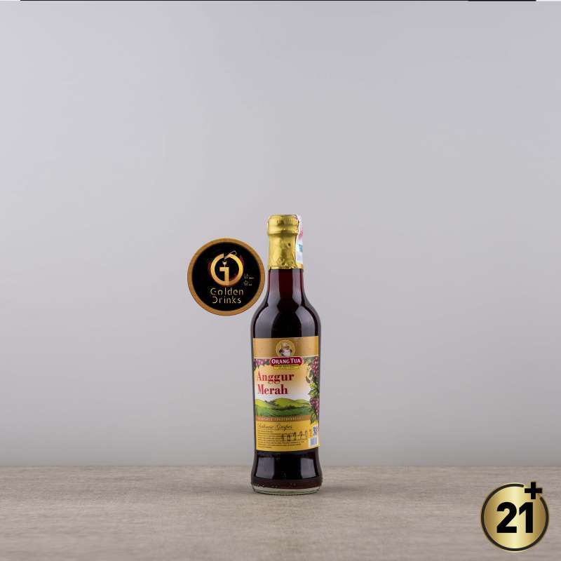 Promo Anggur Merah GOLD Cap Orang Tua 275 ml (Original dan Resmi by ...