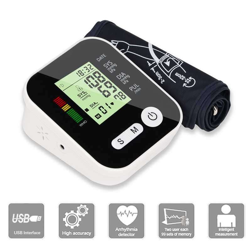 Jual Tensimeter Digital Tensi Meter Monitor Lcd Alat Tensi Darah ...