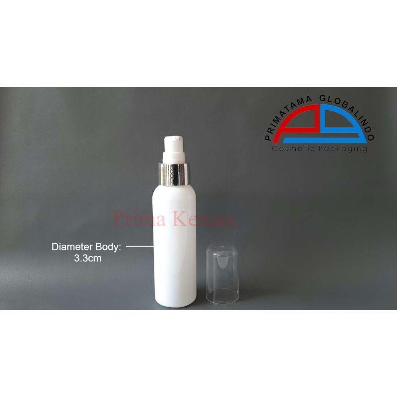 Jual Botol Pump Treatment 100 Ml - Botol Skincare Prima Kemas - Pet 100 Ml Putih Pump Treatment ...