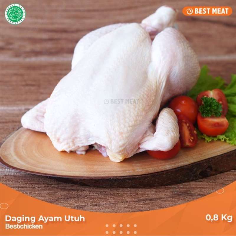 Promo Daging Ayam Utuh 0.8 kg Halal Diskon 36% di Seller Best Meat ...