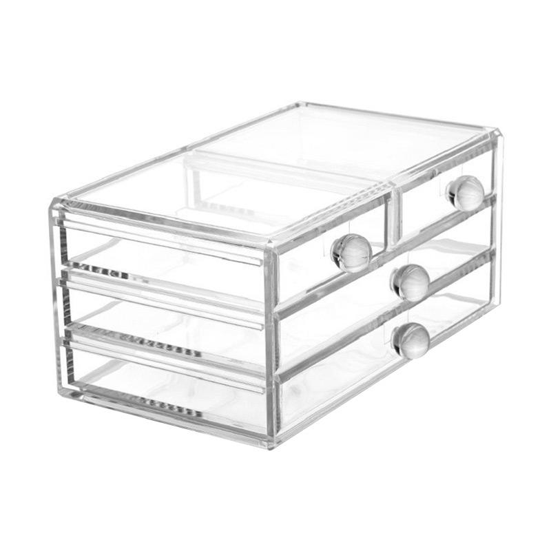 Promo Acrylic Box 4 Drawer Organizer Box Makeup AKD802 Diskon 50% di ...