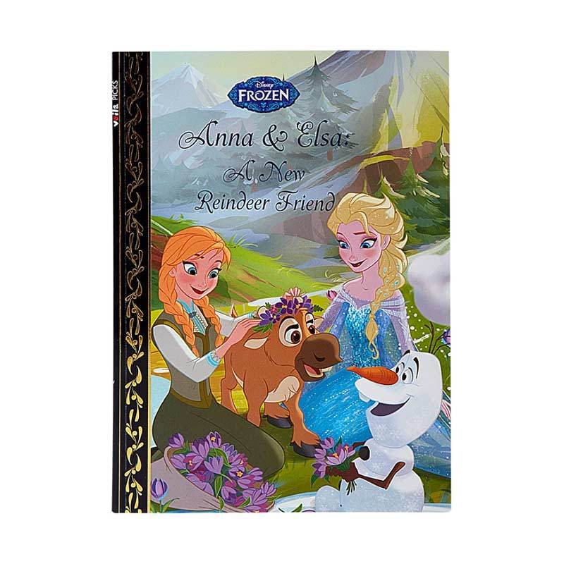 Jual Disney Frozen Anna and Elsa A Rainbow Friends Story Book di Seller ...