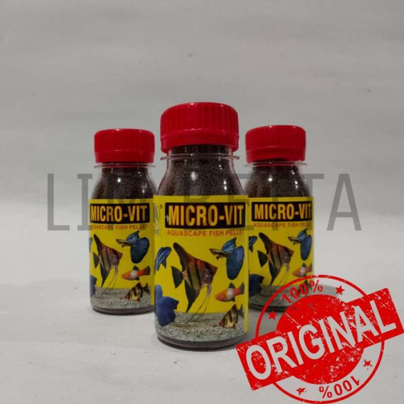 Jual Pelet micro vit/pakan ikan cupang di Seller LIM BETTA - Kapuk ...