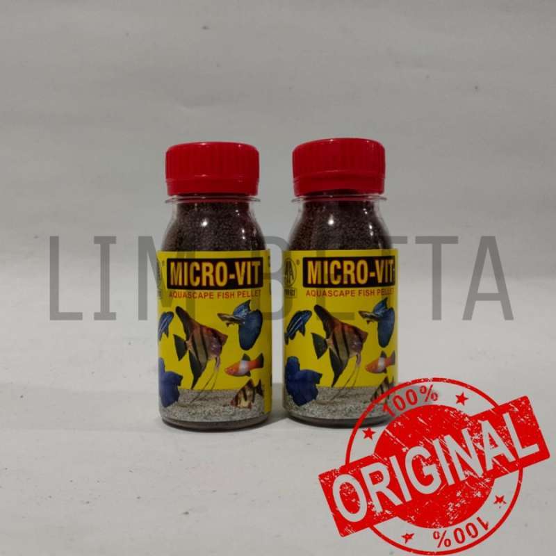 Jual Pelet micro vit/pakan ikan cupang di Seller LIM BETTA - Kapuk ...